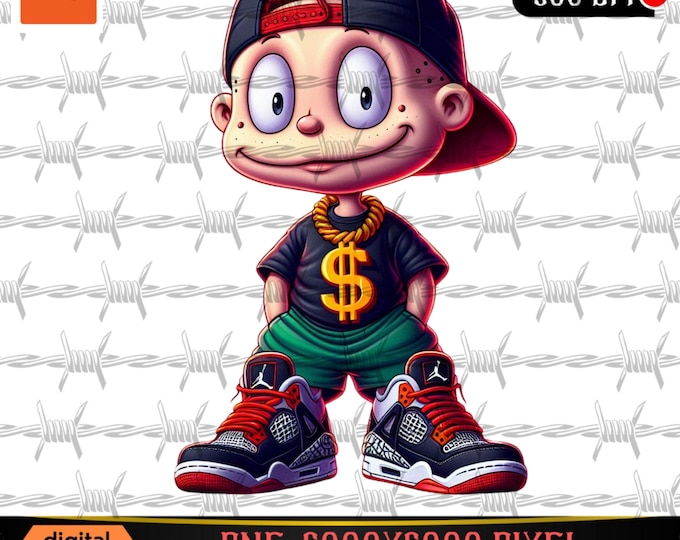 Gangster Trap Kid Urban Child Urban Trap Designs Wacky Fan Art Instant Digital Downloads ...