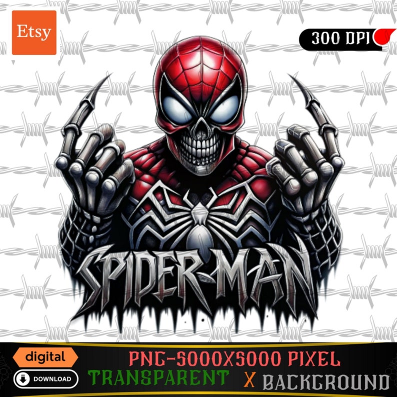 Scary Spider-man Spooky Spider-man Urban Trap Designs Wacky Fan Art ...