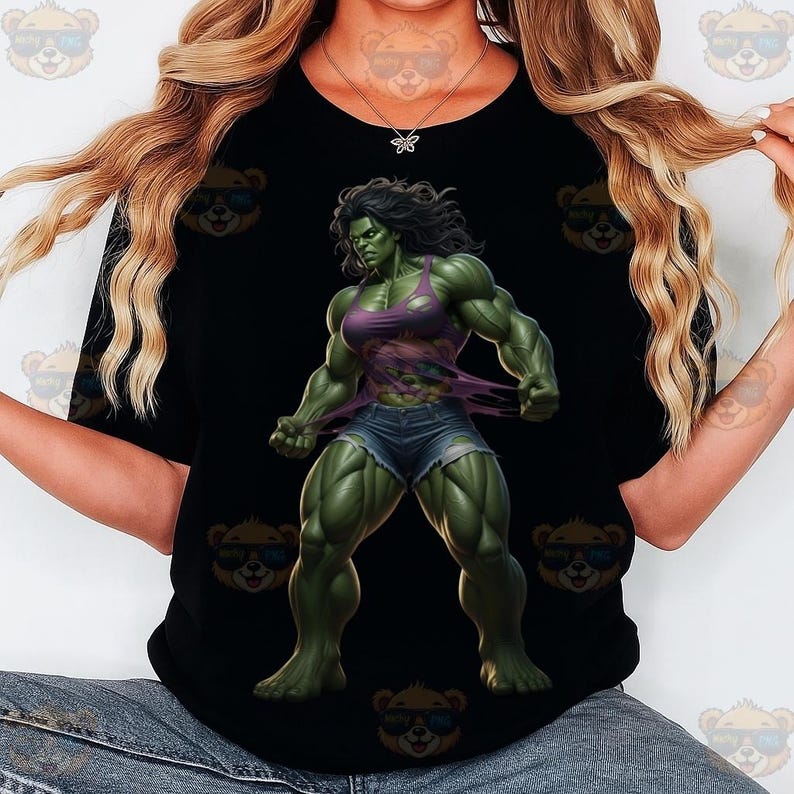 She-hulk PNG Digital Download, Marvel Superhero Clipart, Female Hulk ...