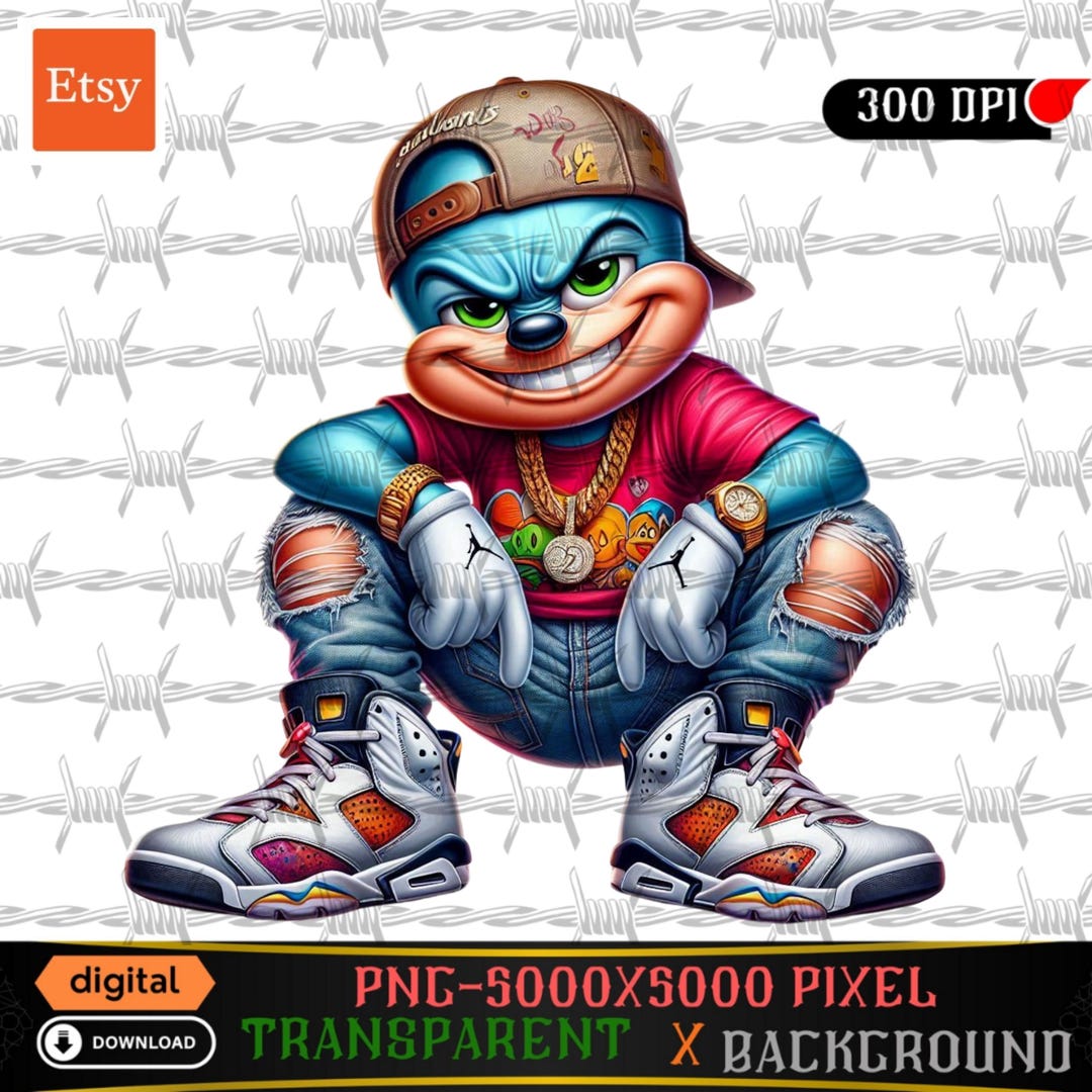 Gangster Smurf Urban Smurf Super Hero Smurf Urban Trap Designs Wacky ...