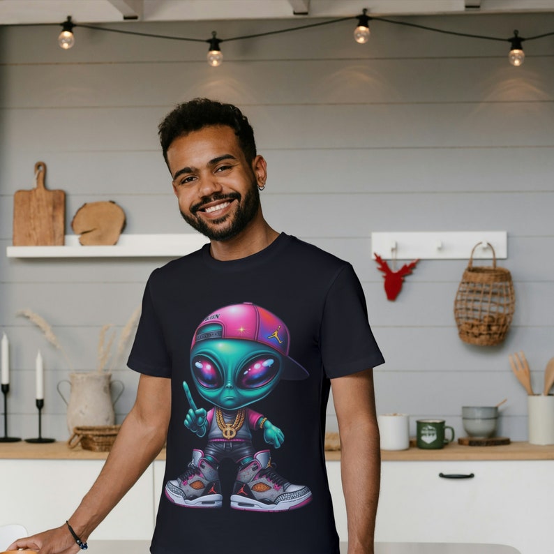 Alien Gangster Urban Alien Urban Trap Designs Wacky Fan Art Instant ...