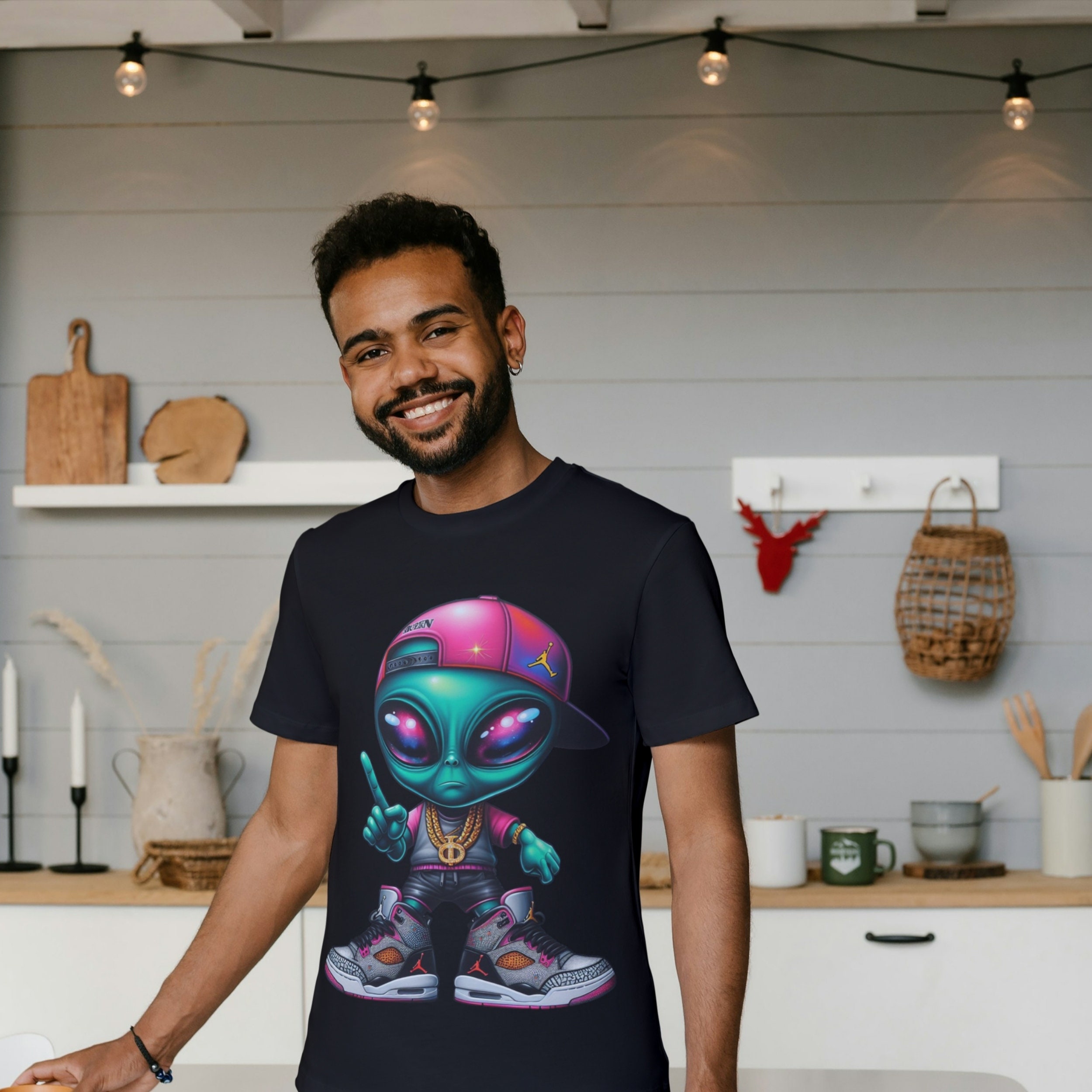 Alien Gangster Urban Alien Urban Trap Designs Wacky Fan Art Instant ...