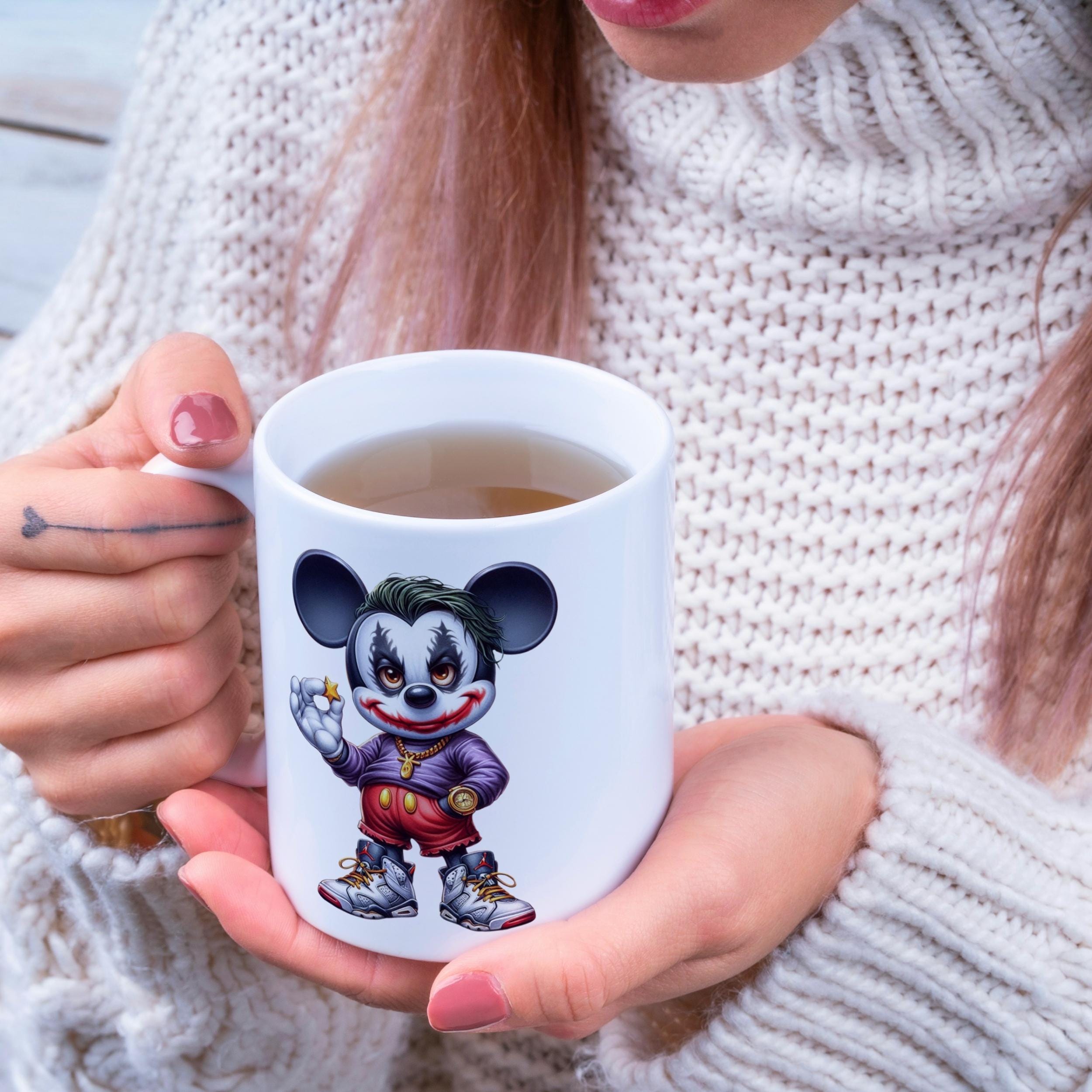 Joker Mouse Clown Mouse Urban Trap Design Wacky Fan Art Instant Digital ...