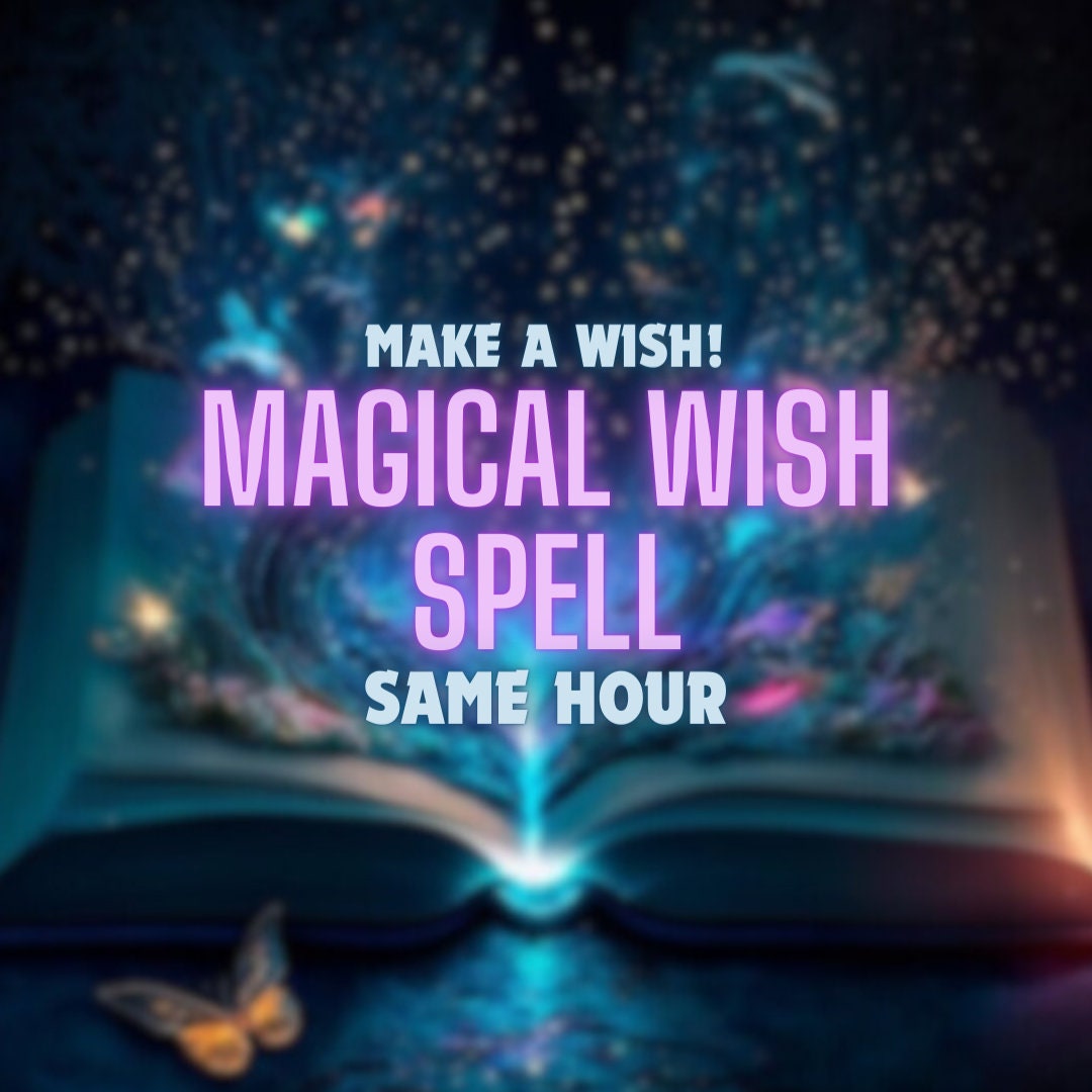 Manifest Desires With Potent Wish Spell Spell of Nature Black Magic ...