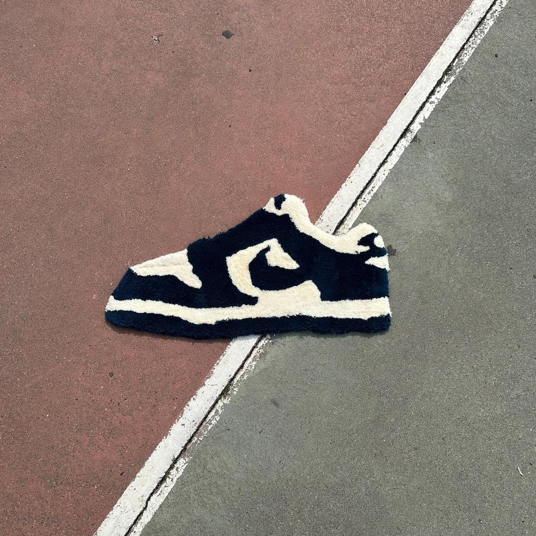 Nike Air Jordan Custom Tufting Rug Handmade Rug Tufted Nike Air Jordan ...