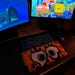 Custom Spongebob Keyboard Rug Handmade Fluffy Desk Mat Unique Gaming ...