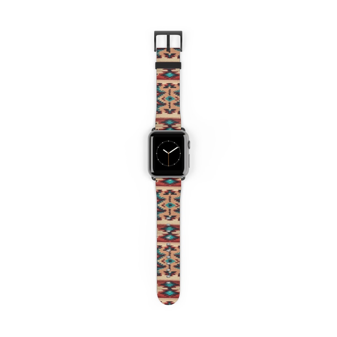 Western Apple Watch Band Tribal Navajo Bohemian Replacement Band for ...