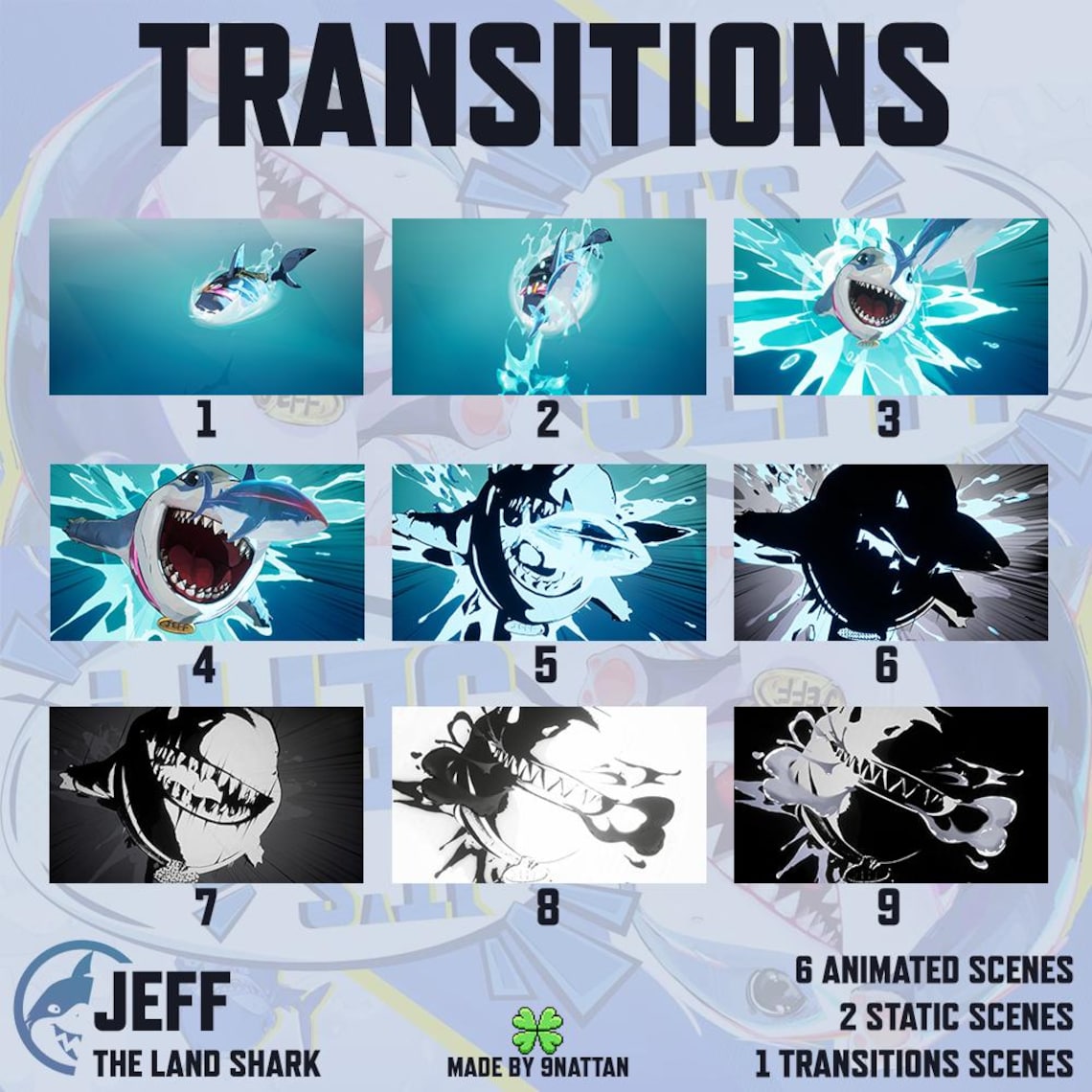 Jeff Marvel Rivals Animated Screen Overlays | Twitch,kick,youtube ...