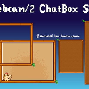 Animated Stardew Valley Stream Overlay Package: Pixel Art - Etsy