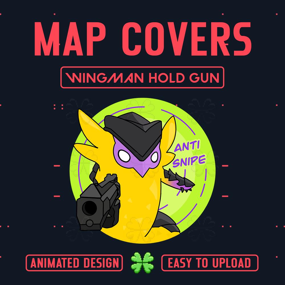 Valorant Wingman Map Cover: Animated Stream Overlay (PNG) - Etsy