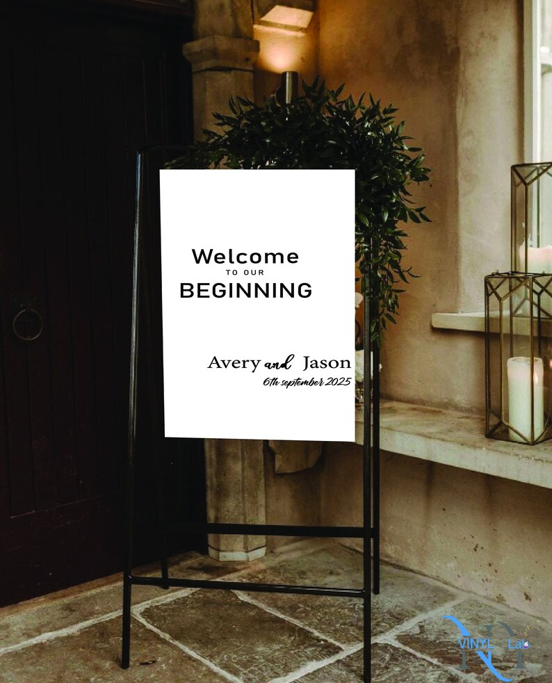 Custom Wedding Welcome Signs on PVC Board Wedding Signs Wedding Favors ...