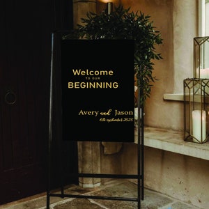 Custom Wedding Welcome Signs on PVC Board Wedding Signs Wedding Favors ...
