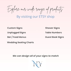 Welcome to Our Beginning Wedding Sign Personalized Vinyl Stickers ...