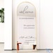 Welcome to Our Beginning Wedding Sign Personalized Vinyl Stickers ...