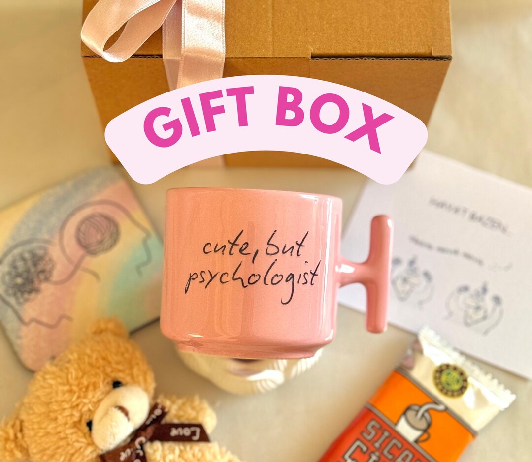 Create Your Own Psychologist Gift Box |ceramic Mug, Coaster, Teddy ...