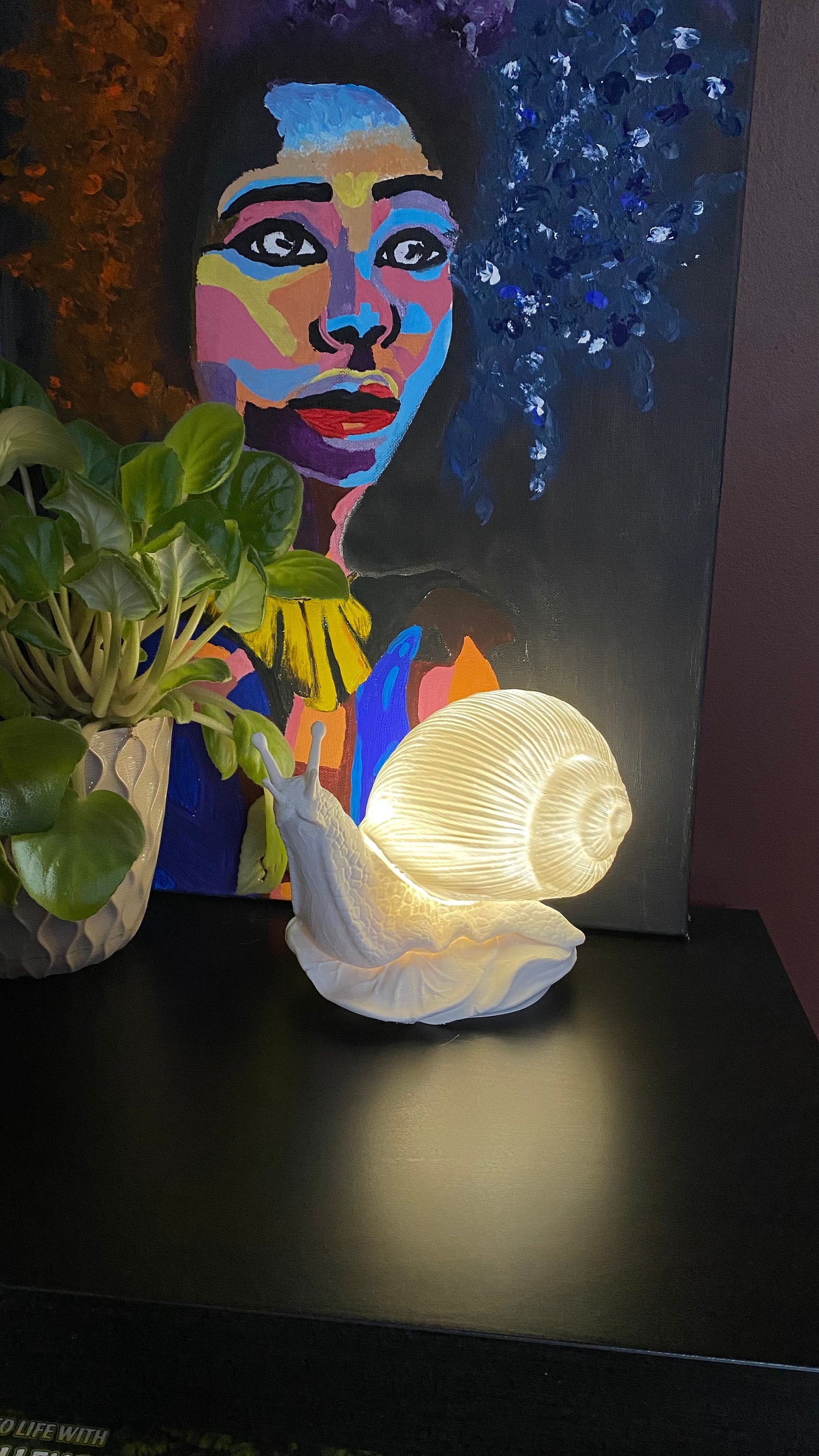 Snail Lamp / 3D Printed - Etsy