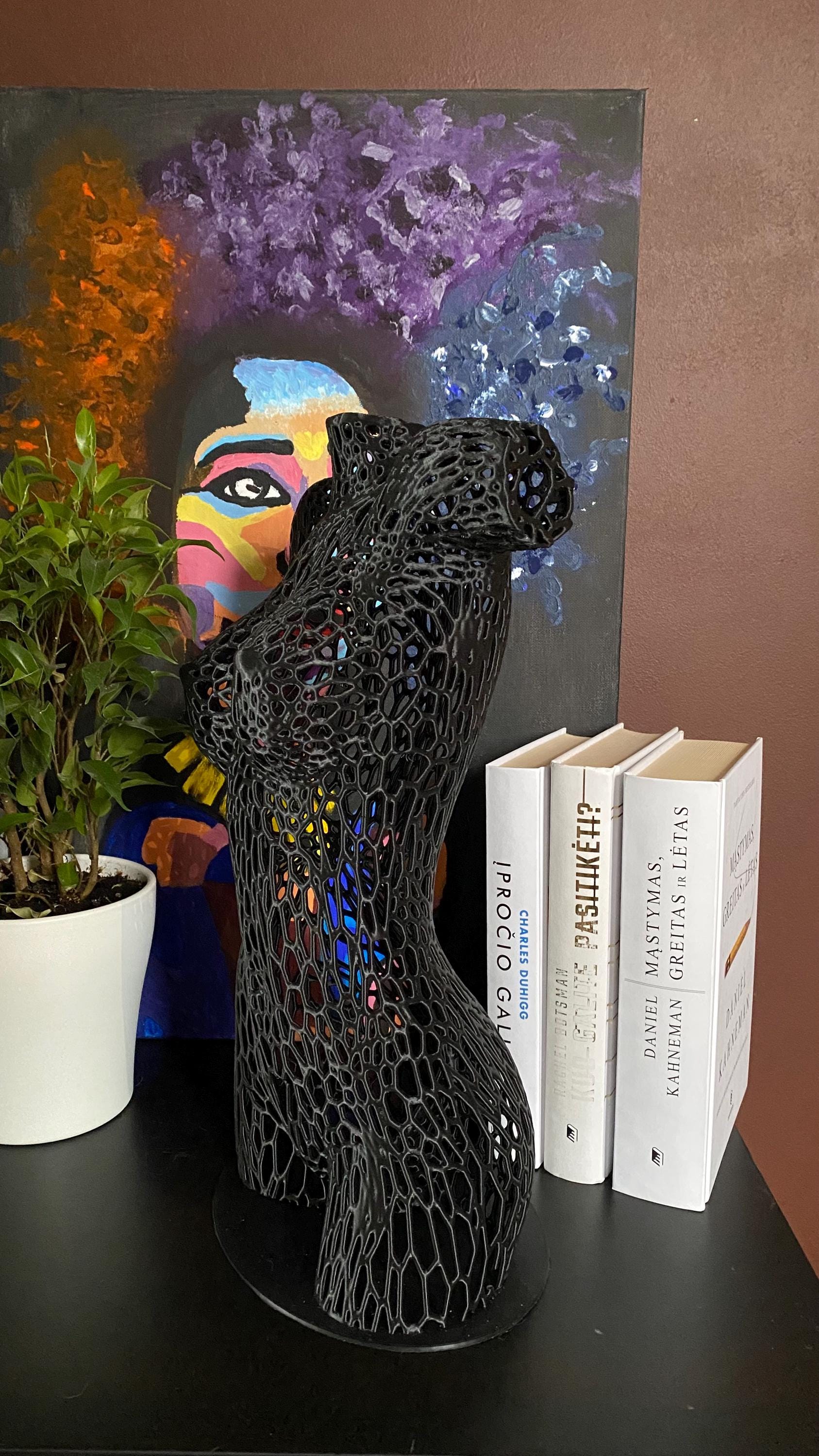Female Torso Statue / 3D Printed - Etsy