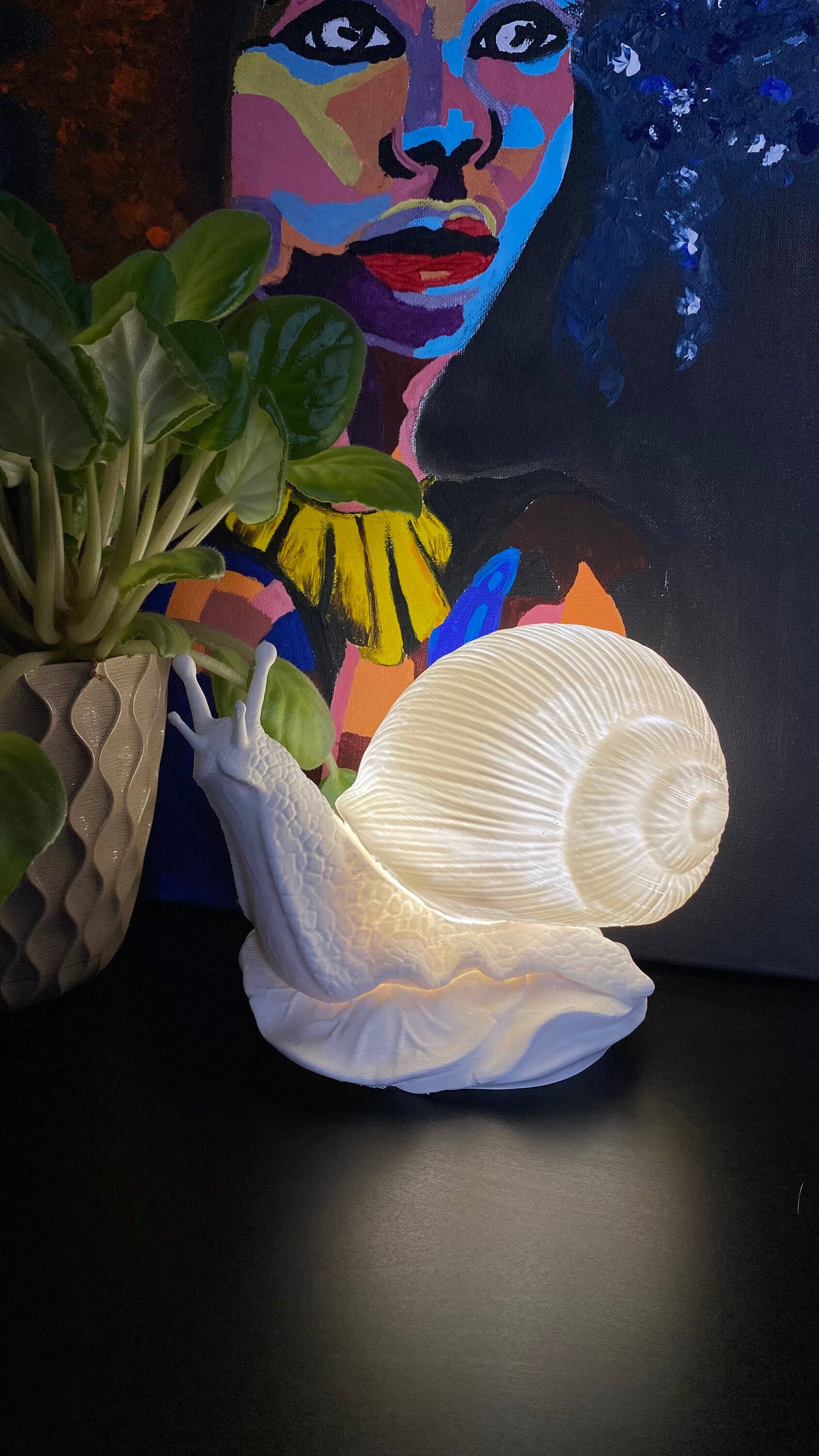 Snail Lamp / 3D Printed - Etsy