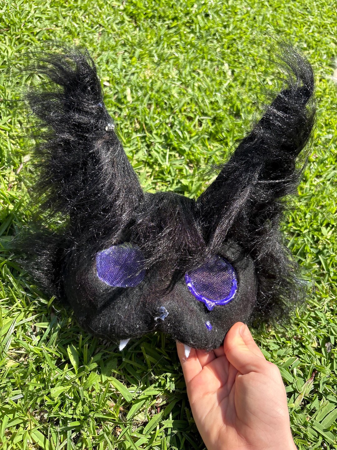Black Crying Therian Mask - Etsy