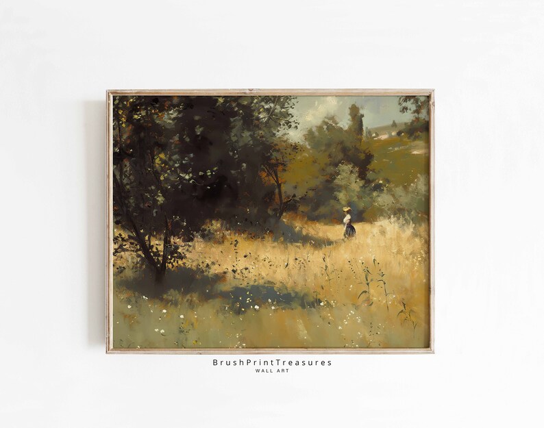 Printable Spring Art Chatou Vintage Art PRINTABLE Spring, Downloadable ...