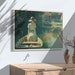 Printable Girl in a Boat Vintage Art PRINTABLE Spring, Downloadable ...