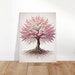 Canvas Tree of Life Cherry Tree. - Etsy