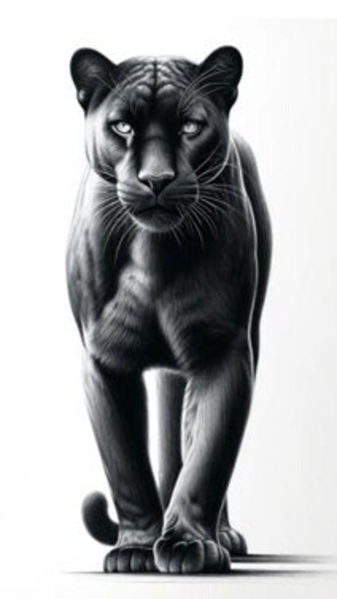 Black Panther Pencil Drawing - Etsy