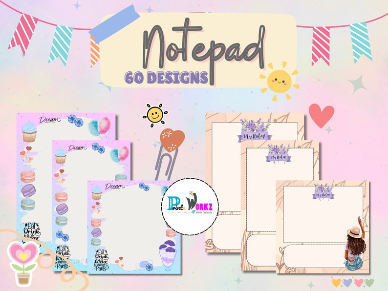 Editable Notepad Canva, Printable to Do List | Daily, Weekly To-do ...