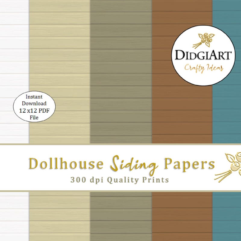 Dollhouse Exterior - Etsy