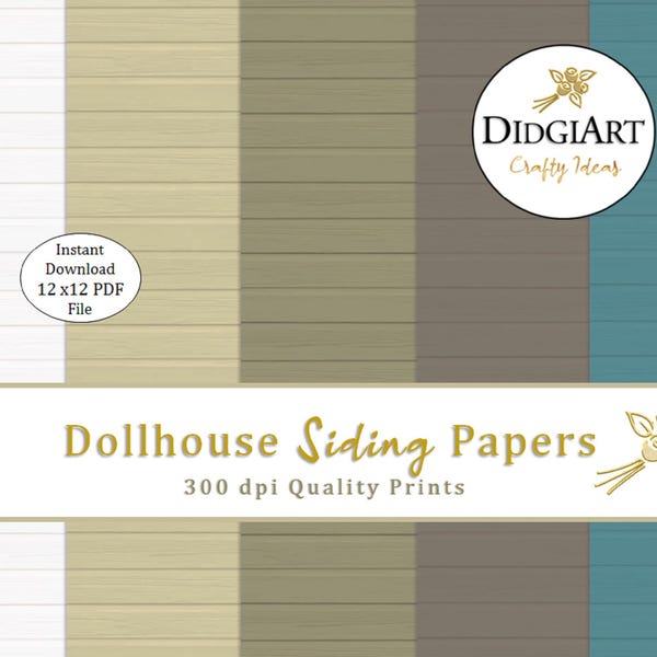 Dollhouse Exterior - Etsy