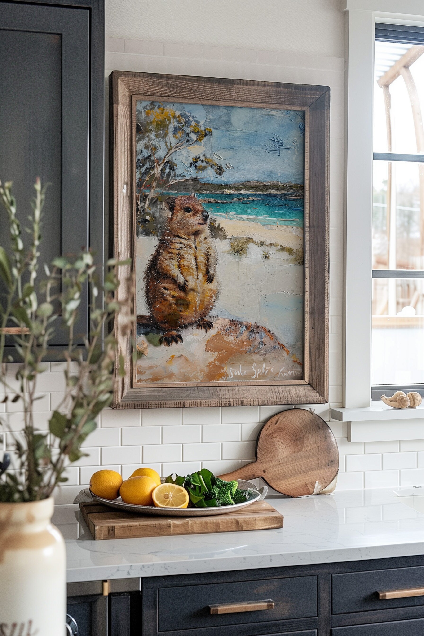 Quokka Haven | Rottnest Island Printable Wall Art | Travel Art Print ...