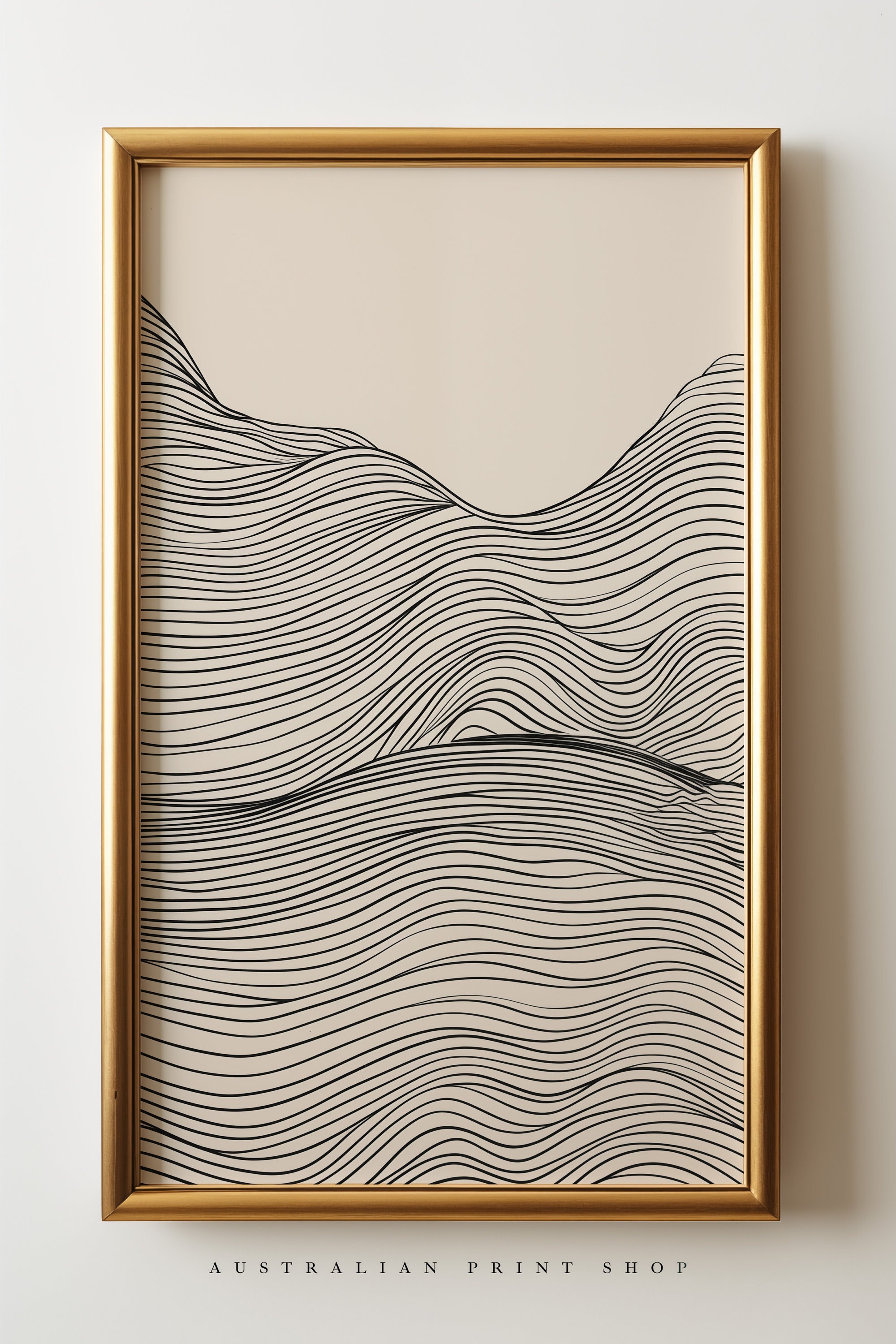 Minimalist Line Art PRINTABLE Neutral Wall Art Abstract Line Print ...