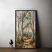 Australian Outback Painting Giant Oak Print Rural Landscape Wall Art ...