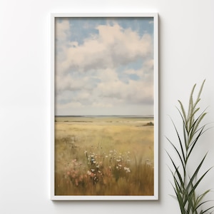 Vintage Outback Summer Landscape Painting | Country Art Print ...