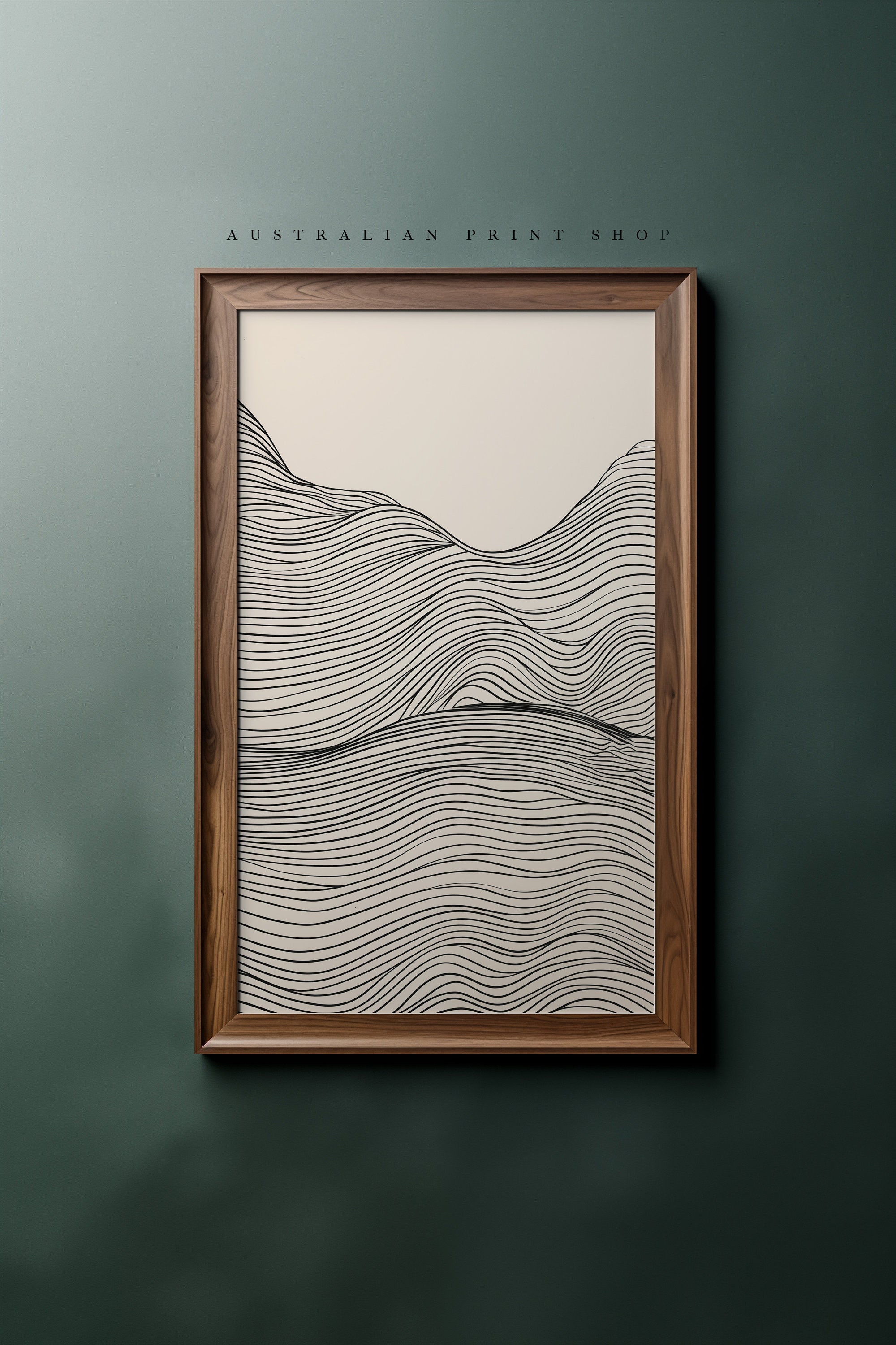 Minimalist Line Art | PRINTABLE Neutral Wall Art | Abstract Line Print ...
