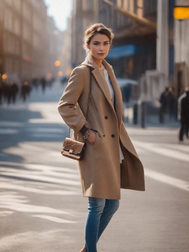 Winter Coat Sewing Pattern, Coat Pattern, Trench Coat Pattern, Jacket ...