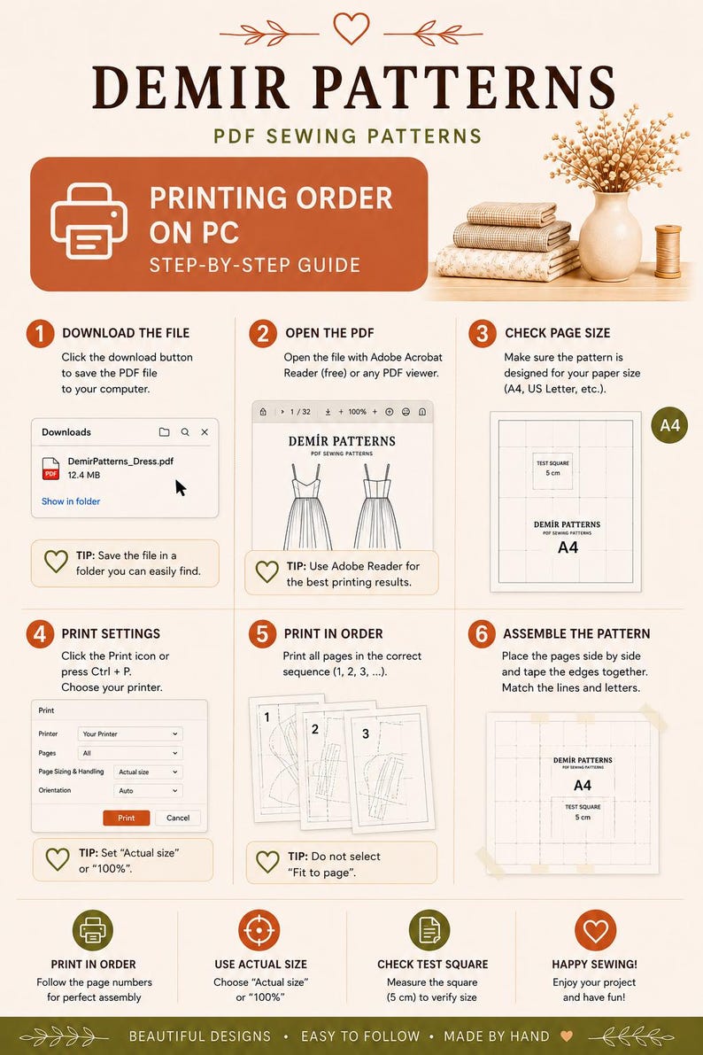 Linen Summer Tee Sewing Pattern, Relaxed Fit Top PDF (digital Download ...