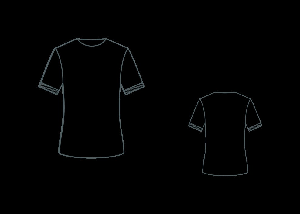 Men's Slim Fit T-shirt Sewing Pattern, Shirt Pattern for Men, Mens ...
