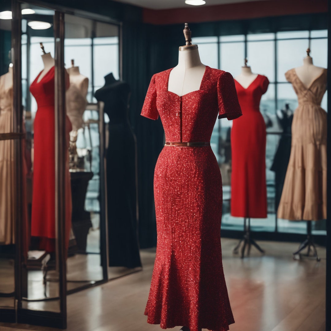 1950s Cocktail Dress Sewing Pattern: Mccalls Vintage Style (PDF Instant ...