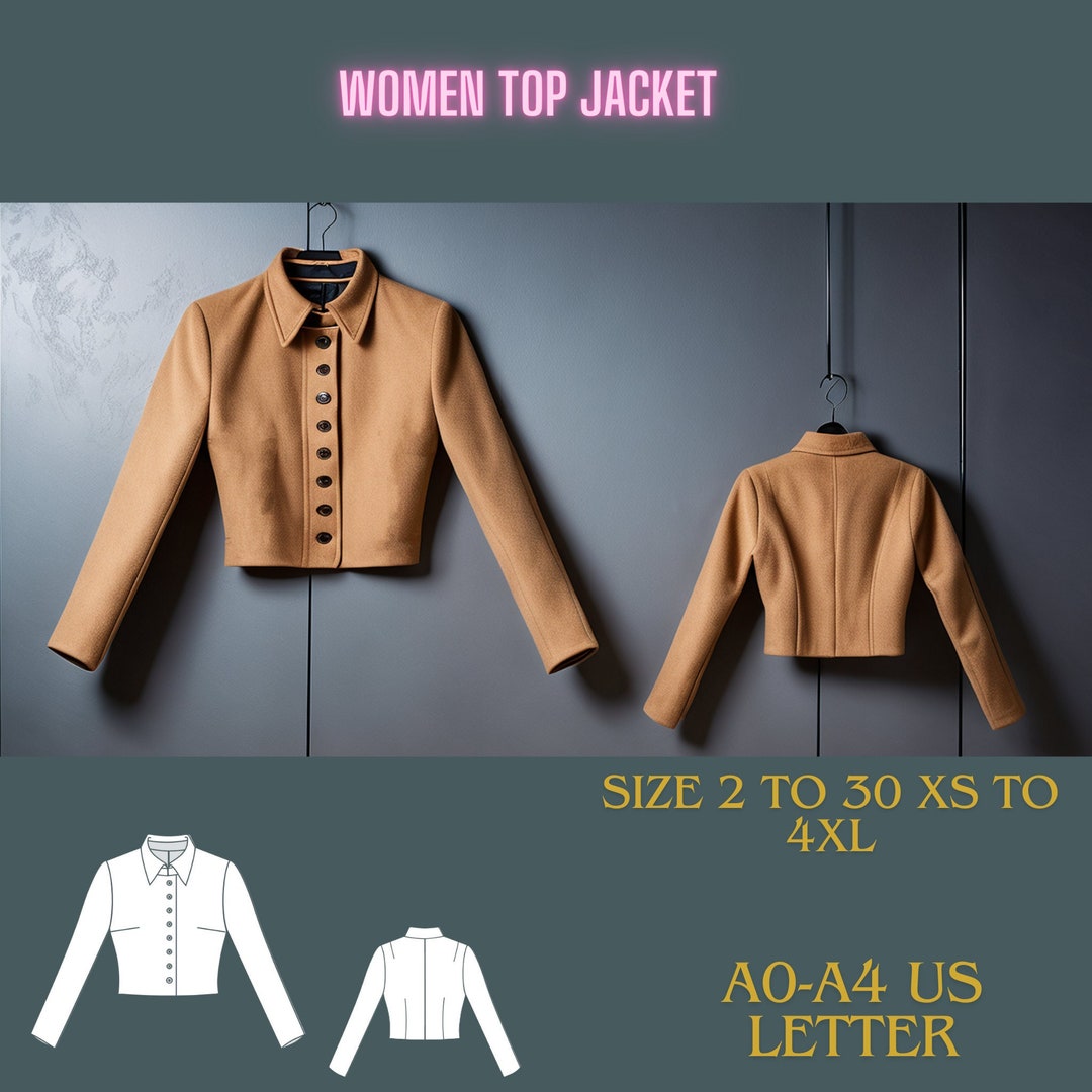 Women Top Jacket, Women's Jacket Model, Modern Jacket, Mini Jacket ...
