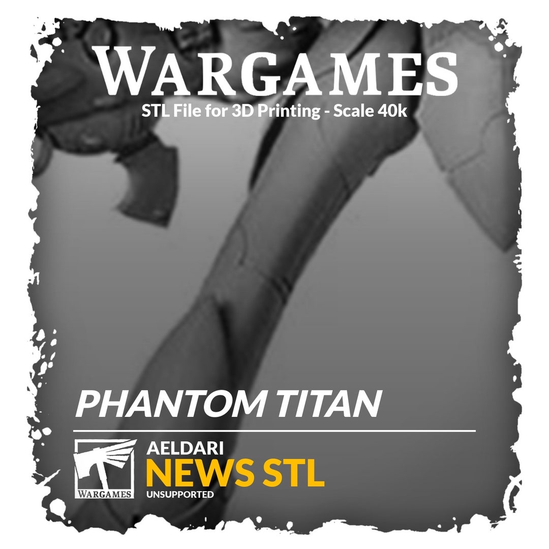 STL Ethereal Titan 3D Printable STL Files in 40k Scale - Etsy