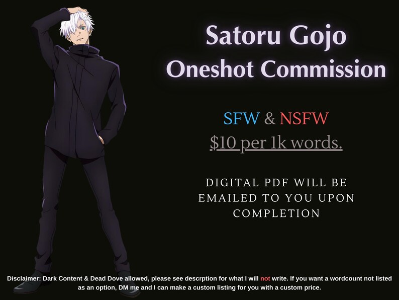 Satoru Gojo Jujutsu Kaisen Fanfiction and Short Stories Anime ...