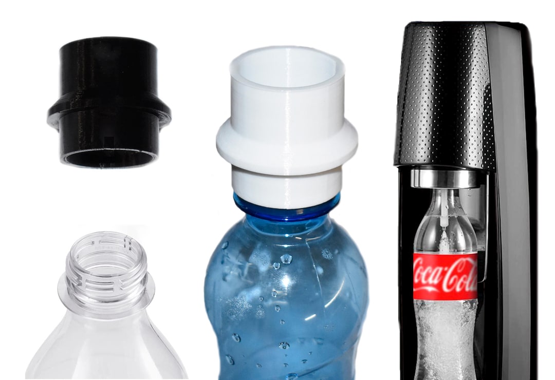 Sodastream Adapter for 28mm PET Bottles NO LEAKING No Gasket Required ...