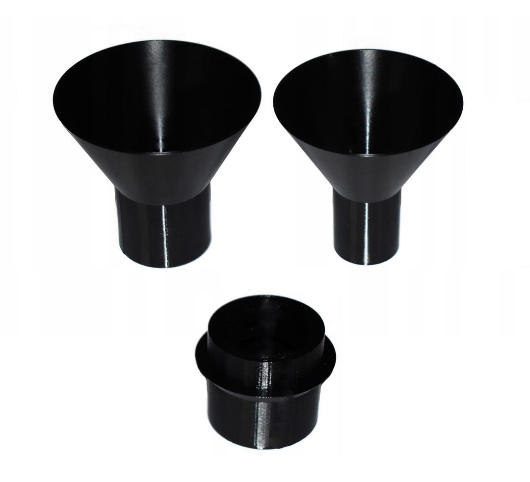 2x Sodastream Bottle Funnels Two Funnels + Sodastream PET 28mm Adapter ...