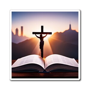 Cross Magnets Beautiful Gift for Mom, Father, Daughter, Son, Grandma ...