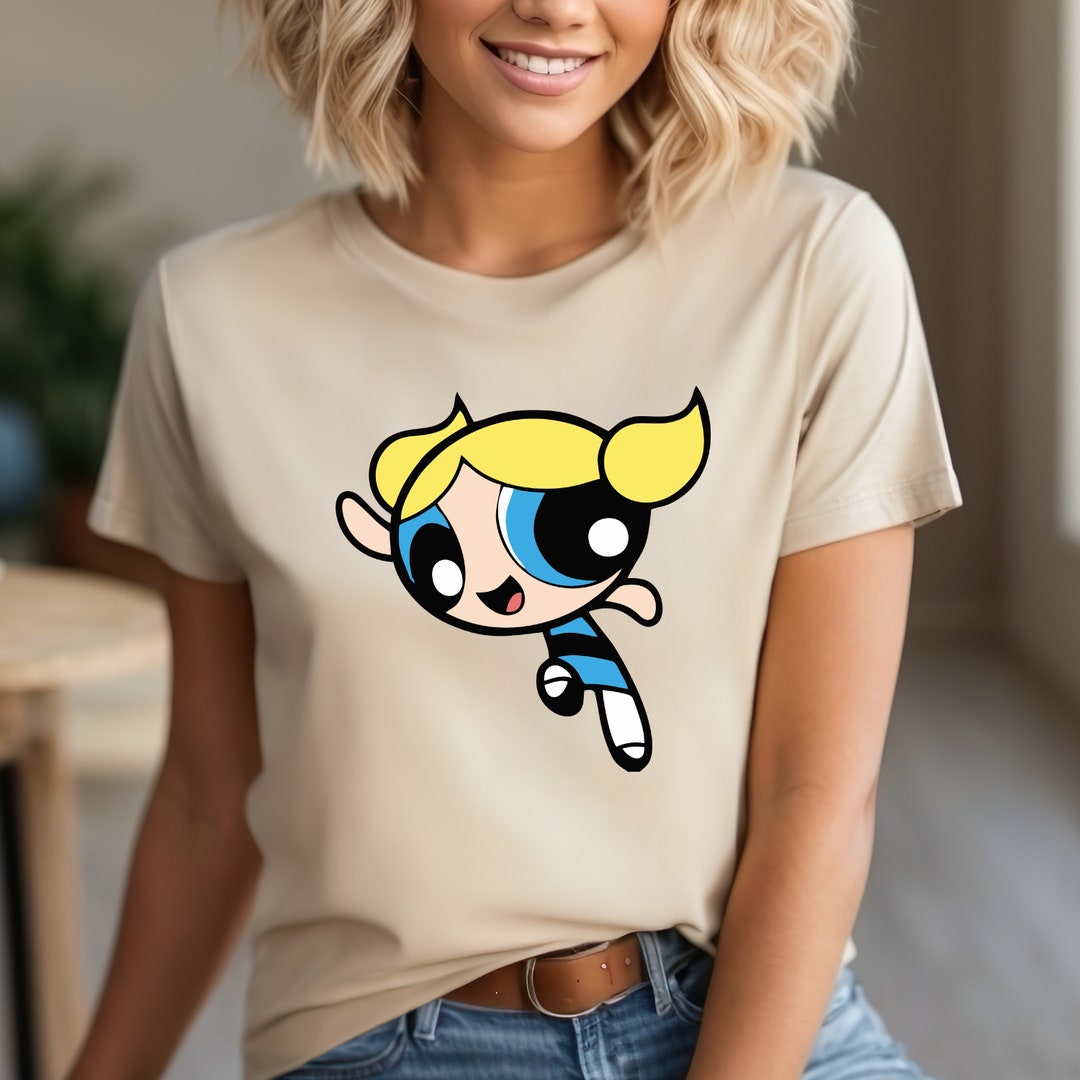 Blossom Buttercup Bubbles Power Puff Girl Shirt, Power Girls, Power ...