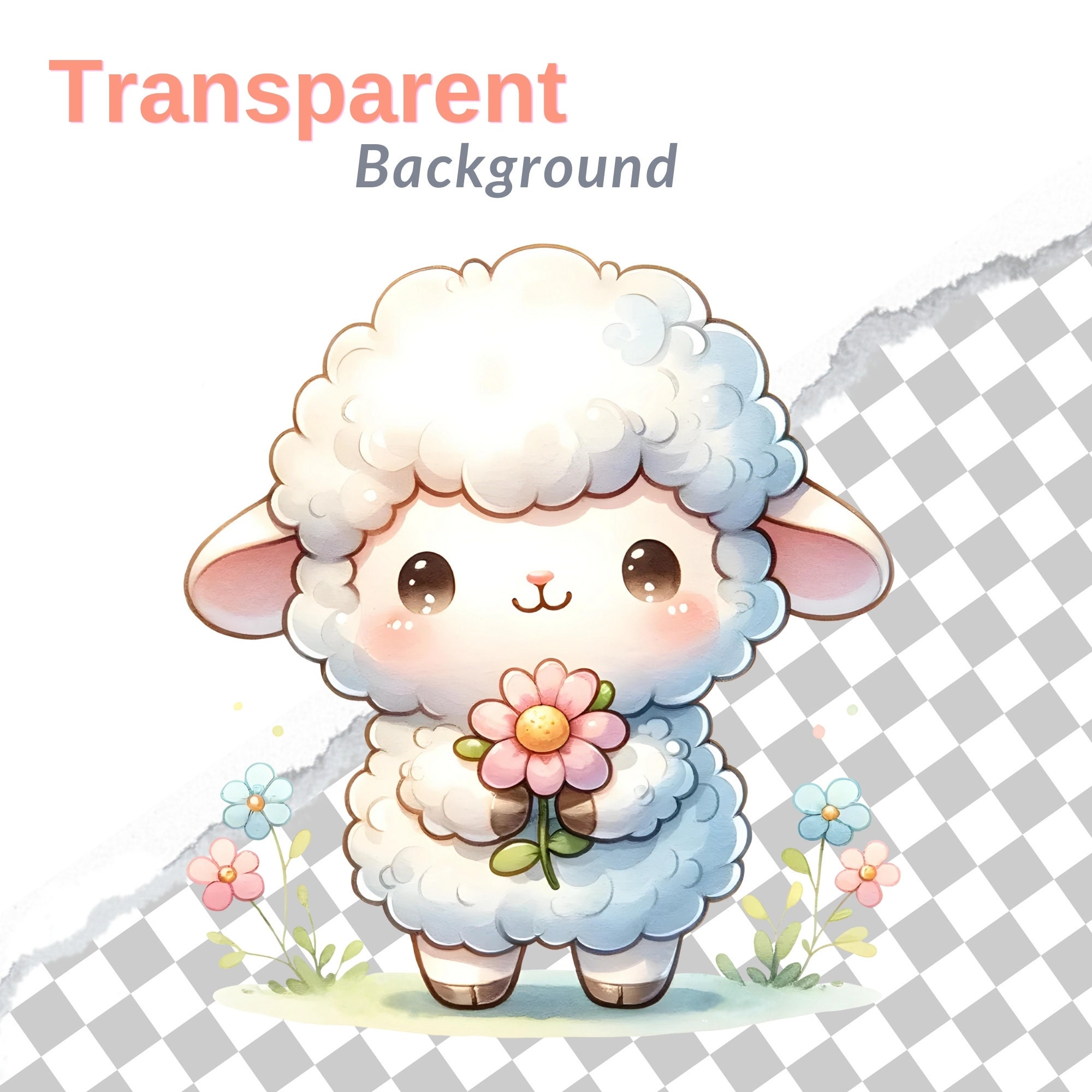 Happy Spring PNG, Cute Animal Clipart, Farm Clipart, Sun PNG ...