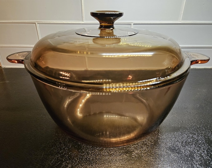 Vintage Vision Corning USA Dutch Oven Stock Pot Cookware 4,5l/5qt ...