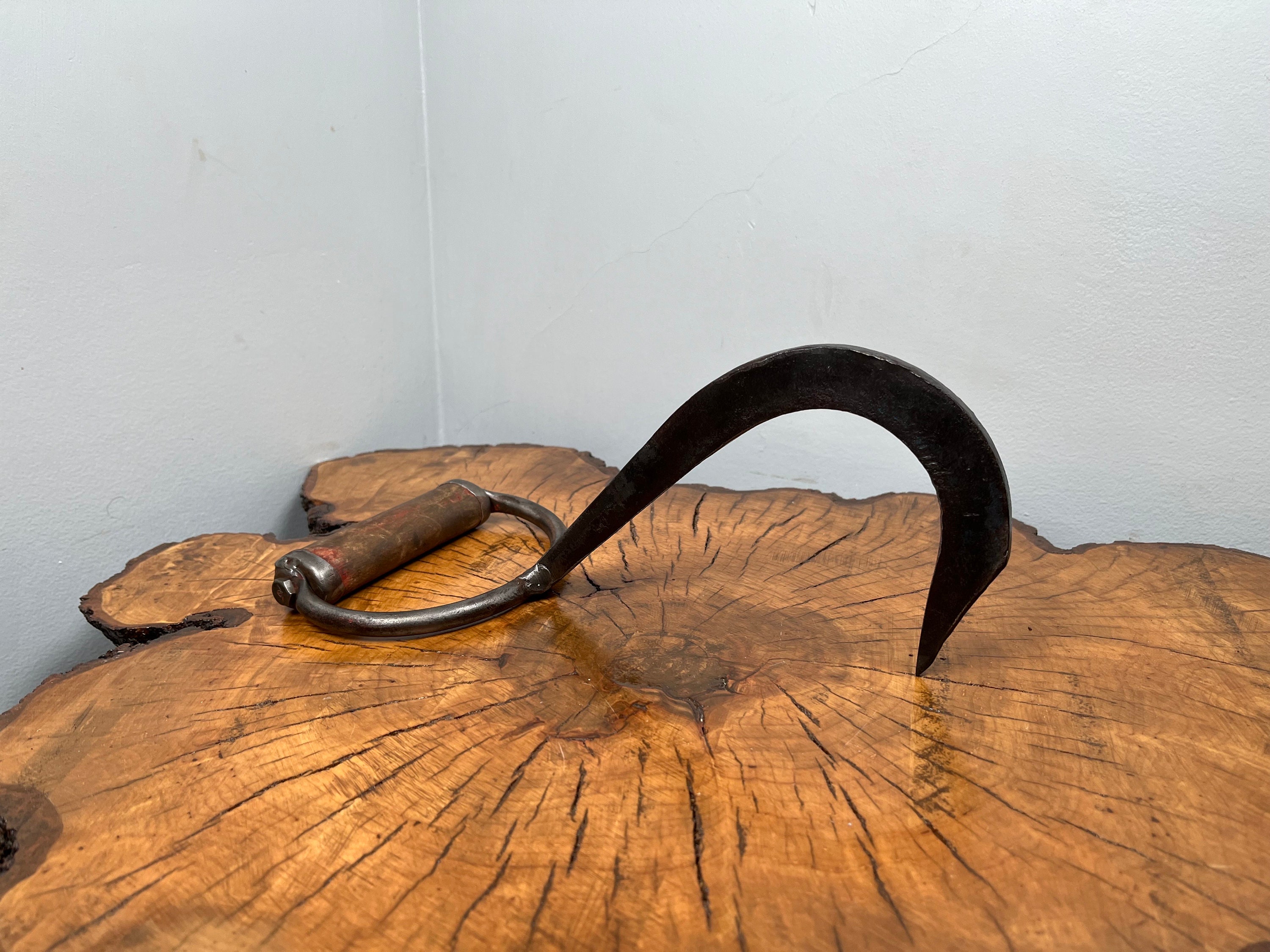 Vintage Wood Pulp Hook Log Logging Tool - Etsy