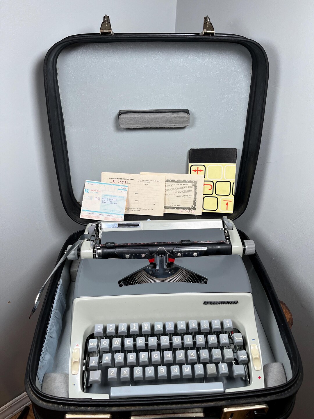 Vintage Commodore Speedwriter Typewriter 1960s–1970s – Fully Functional ...